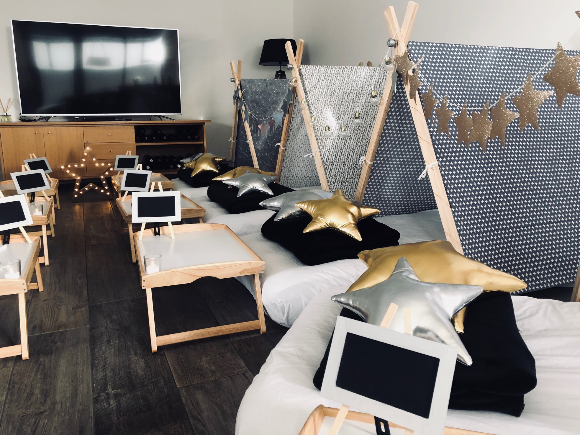 Teepees for kids slumber parties in Melbourne - Teepees and Treats