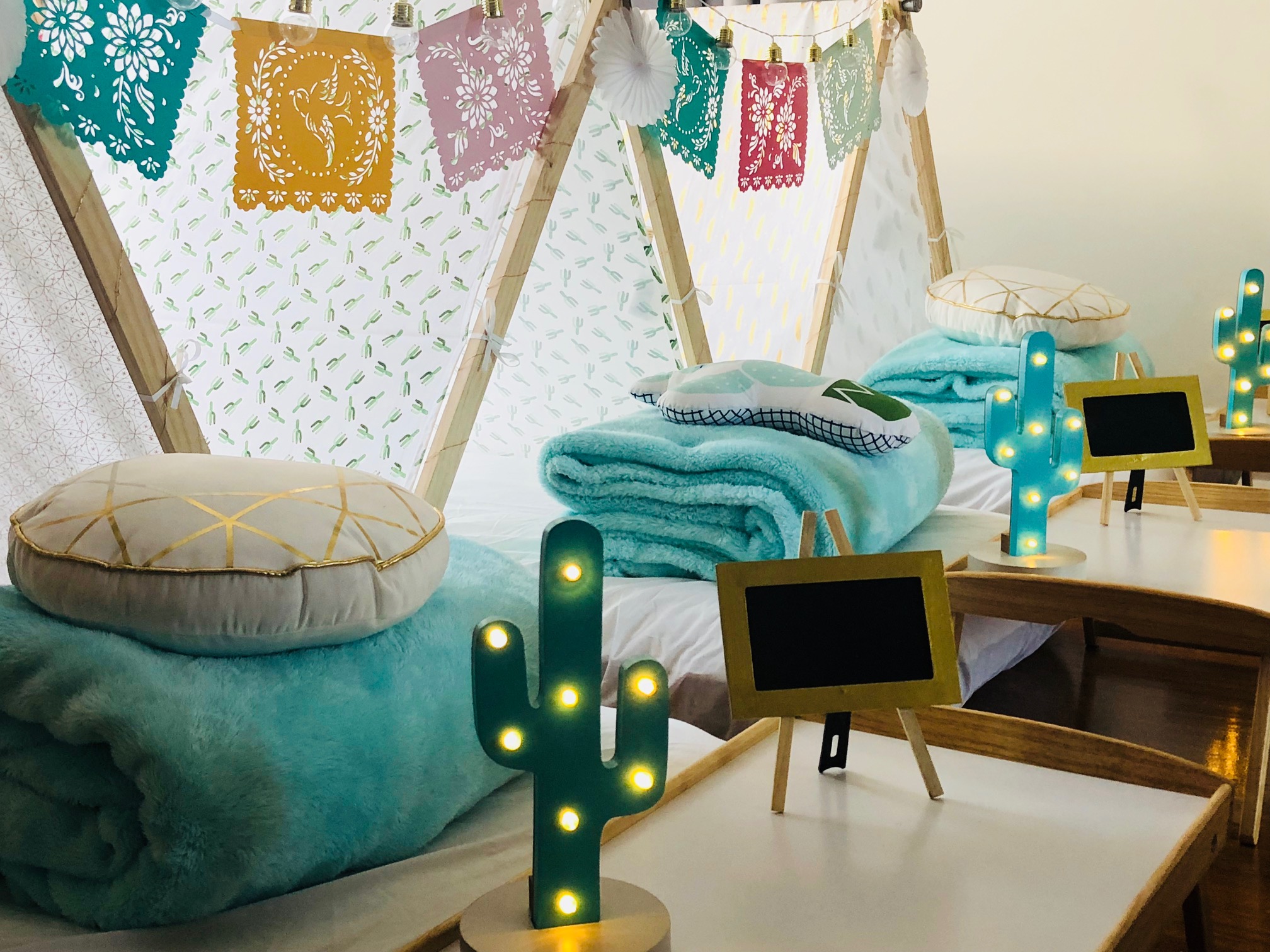 Teepees for kids slumber parties in Melbourne - Teepees and Treats